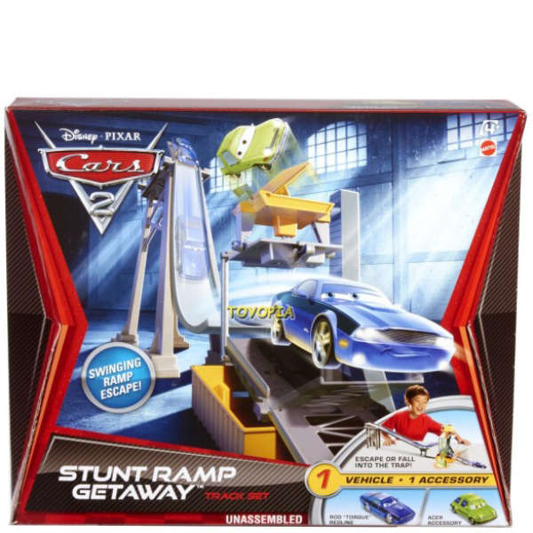 Cars 2 - Track Set Stunt Ramp Getaway Merchandise - Zavvi UK