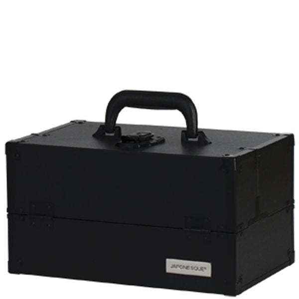 Japonesque Train Case Medium - Black | HQ Hair
