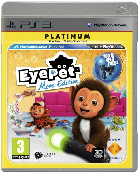 EyePet (Platinum Move Edition) PS3 - Zavvi UK