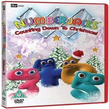 Numberjacks: Counting Down To Christmas DVD - Zavvi UK