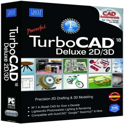 TurboCAD Deluxe v.18 Computing - Zavvi US