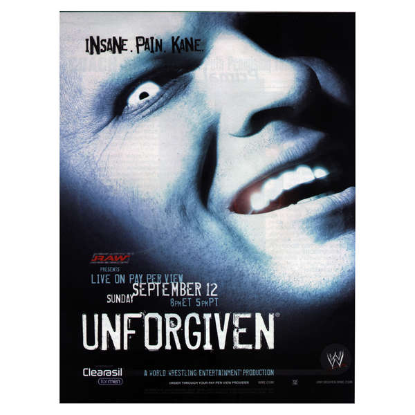 WWE - Unforgiven 2004 DVD - Zavvi UK