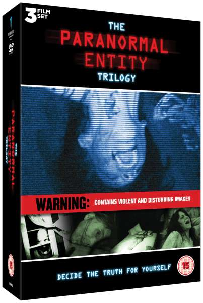 Paranormal Entity Collection (Paranormal Entity 1, 2 and 3) DVD - Zavvi UK