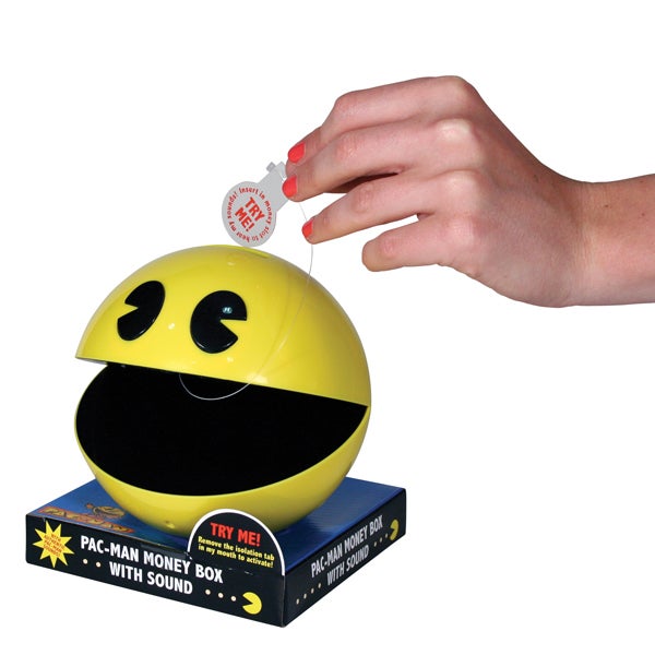 Pac-Man Moneybox with Sound Gifts - Zavvi UK