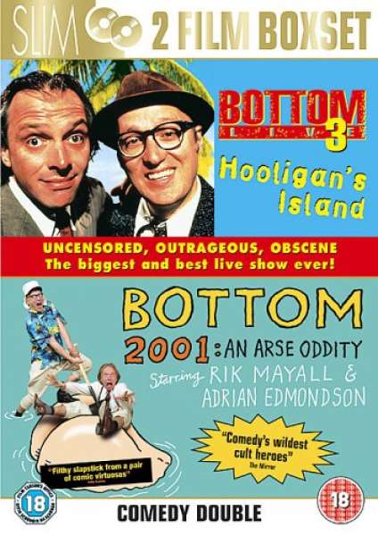 Bottom - Live 3: Hooligan's Island/Live 2001 An Arse Oddity DVD - Zavvi UK