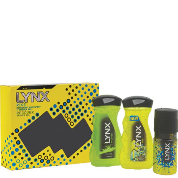 Lynx Gift Set Deodorant Bodyspray & Shower Gel x2 | HQ Hair