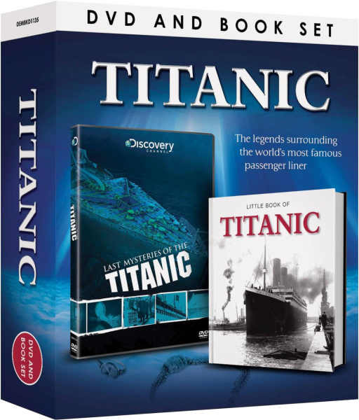 Titanic (Book and DVD Set) DVD - Zavvi UK