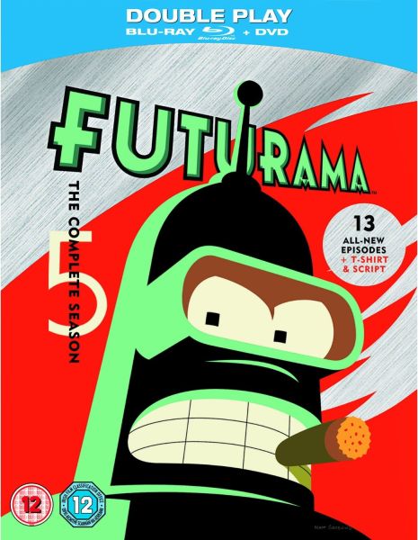 Futurama - Season 5: Limited Edition (Blu-Ray, DVD, T-Shirt and Script ...