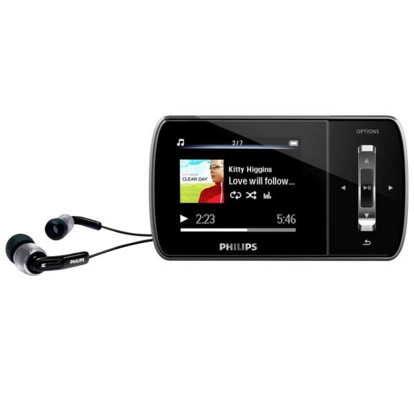 Philips GoGear Ariaz 8GB Media Player with iPlayer Compatibility ...