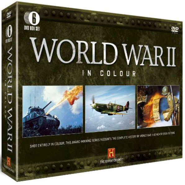 World War II In Colour DVD - Zavvi UK