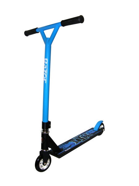 Razor Pro III Scooter - Black and Blue - IWOOT UK