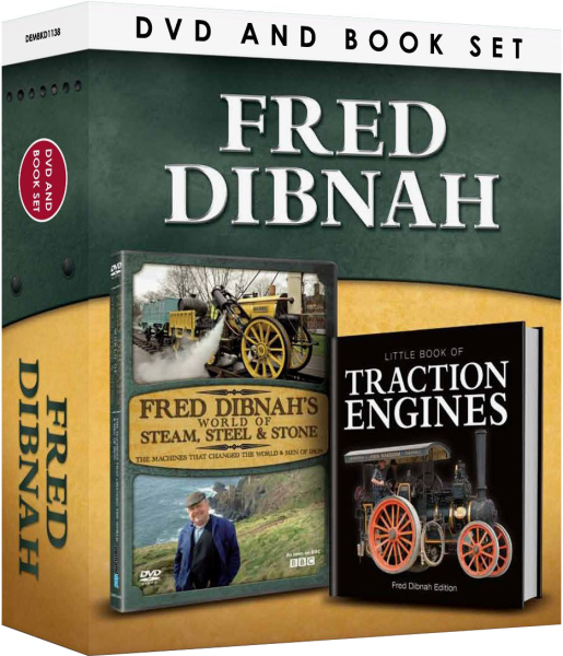 Fred Dibnah (Book and DVD Set) DVD - Zavvi UK