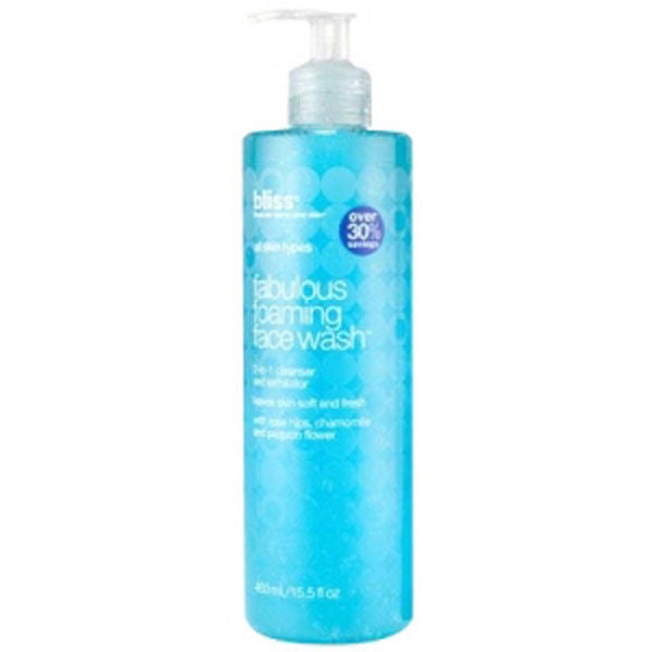 bliss Fabulous Foaming Face Wash Supersize (460ML) | HQ Hair