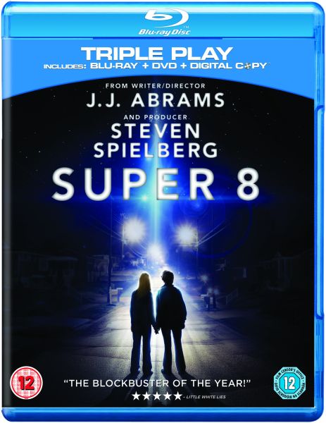 Super 8 - Triple Play (Blu-Ray, DVD and Digital Copy) Blu-ray - Zavvi UK
