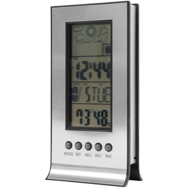Desktop Weather Station with Built in Alarm Clock Homeware - Zavvi UK