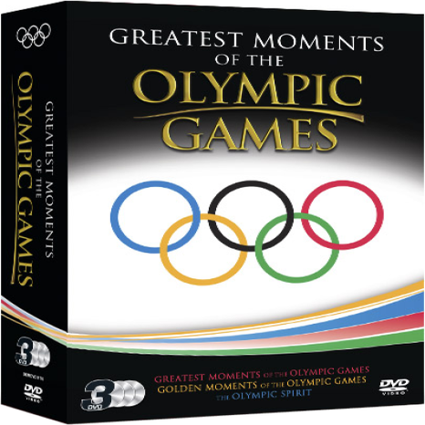 Greatest Moments of the Olympics - Triple Pack DVD - Zavvi UK
