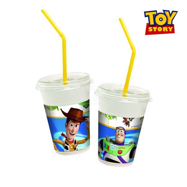 Toy Story 3 Milkshake Cups 12 per pack - IWOOT UK