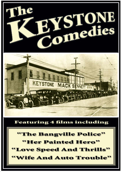 The Keystone Comedies DVD - Zavvi UK