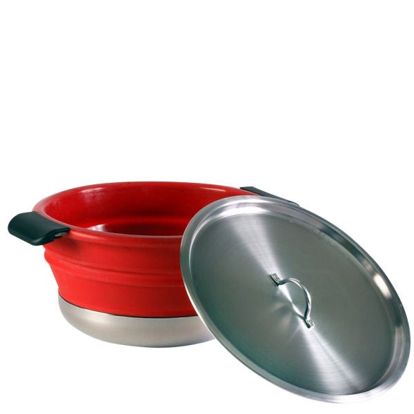 Collapsible Cooking Pot - Red Garden - Zavvi UK