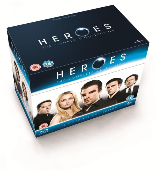 Heroes: The Complete Collection, Seasons 1-4 Blu-ray - Zavvi UK