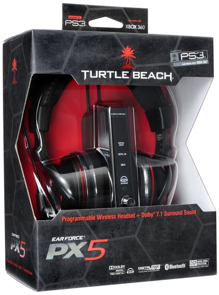 Turtle Beach PX5 Earforce PS3 and Xbox 360 Headset | Zavvi.nl