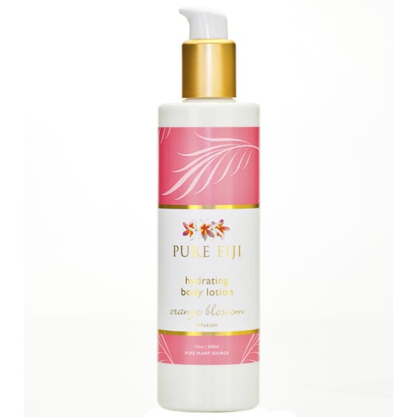 Pure Fiji Hydrating Lotion 12oz Orange Blossom - LOOKFANTASTIC