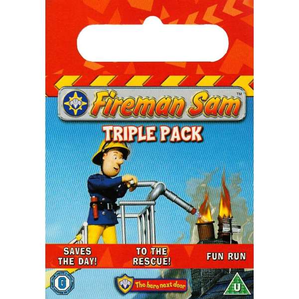 Fireman Sam - Triple Carry Pack DVD - Zavvi UK