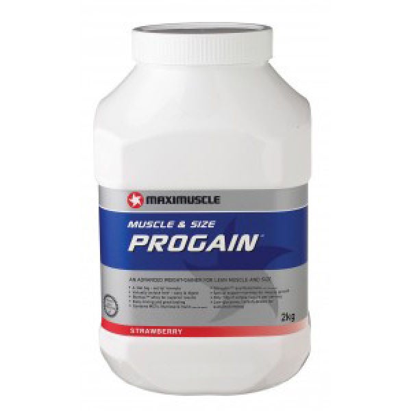 Maximuscle Progain - Strawberry (2Kg) - LOOKFANTASTIC