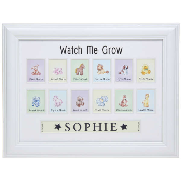 Watch Me Grow - Name And Picture Frame Gifts - Zavvi UK