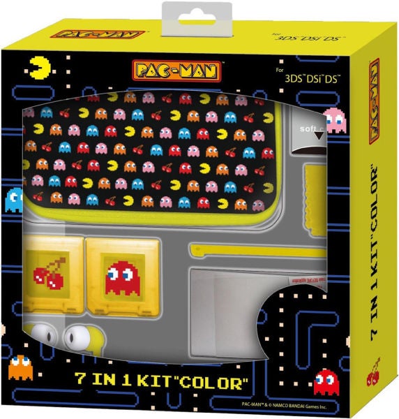 Pac-Man: 7-in-1 Accessory Kit (Nintendo 3DS, DSi, DS Lite) Nintendo DS ...