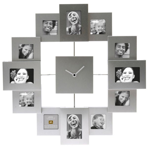 Family Time Photo Frame Clock - IWOOT UK