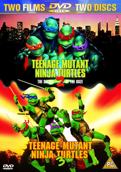 Teenage Mutant Ninja Turtles 2 And 3 DVD - Zavvi UK