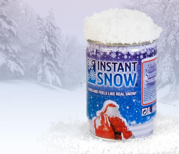 Instant Snow in a Can - IWOOT UK