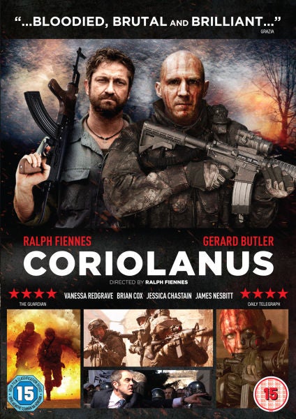 Coriolanus DVD - Zavvi UK