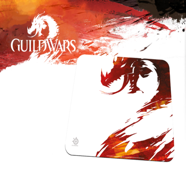 SteelSeries: QcK Guild Wars 2 Logo Edition Mouse Mat - IWOOT UK