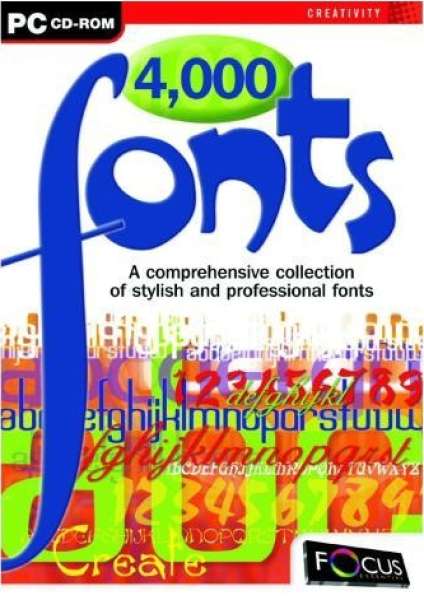 4,000 Fonts Computing - Zavvi UK
