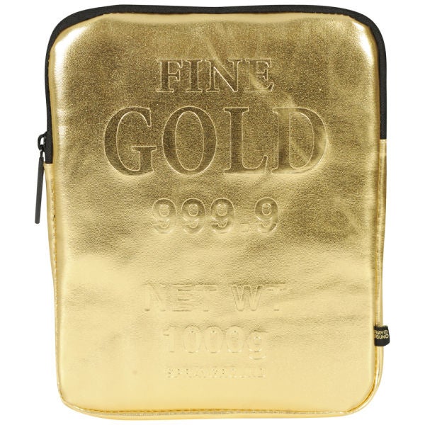 Sprayground Gold Brick iPad Case - Gold Electronics - Zavvi UK