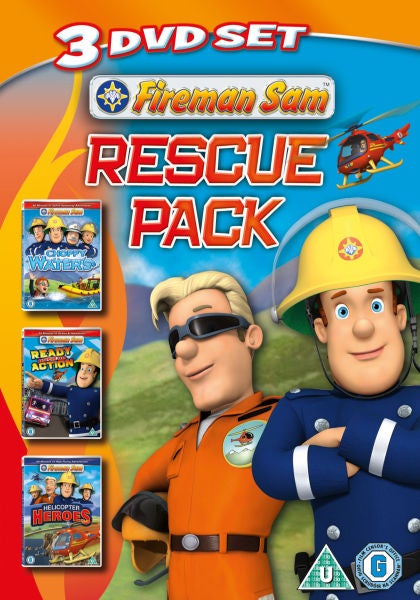Fireman Sam: Rescue Pack (Ready for Action / Choppy Waters / Helicopter ...