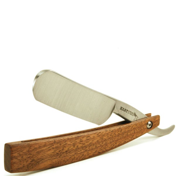 Hart Steel Razor 7/8, Satin Finish, Round Point Scales - Walnut | Buy ...