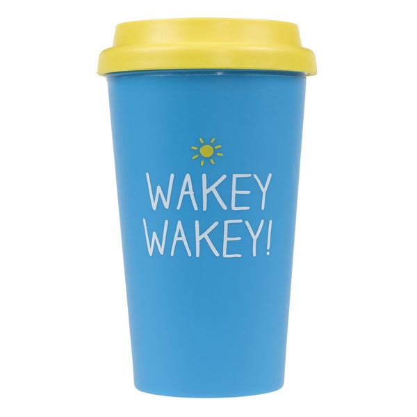 Happy Jackson Travel Mug Wakey Wakey - IWOOT UK