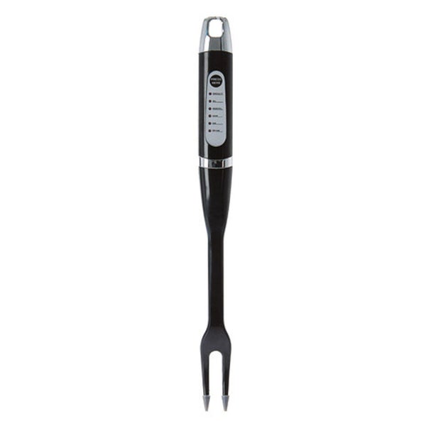 BBQ Fork Black with Temperature Indicator Homeware - Zavvi US