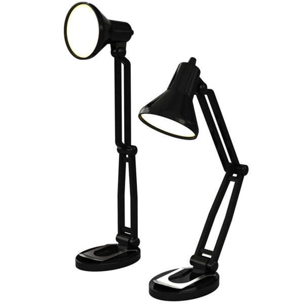 Mini Retro Style Desk Lamp Book Light - Black - IWOOT UK