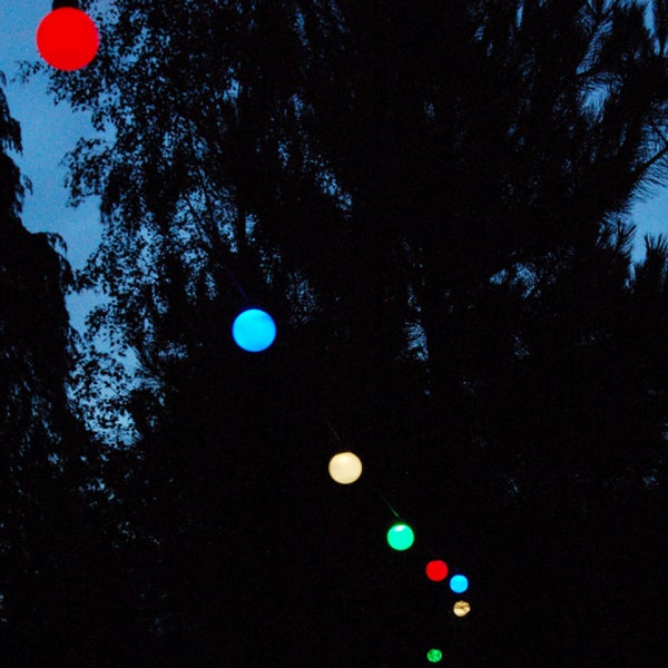 Everbright Solar Party Lights - 20 Multicoloured Balls - IWOOT UK