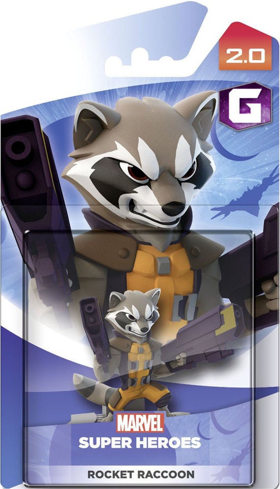 Disney Infinity 2.0 Rocket Raccoon Figure Games - Zavvi UK