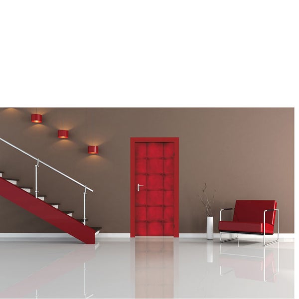 Padded Effect Door Mural - IWOOT UK