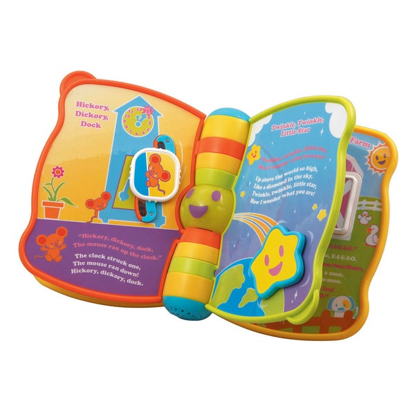 Vtech Yellow Peek-a-Boo Book - IWOOT UK