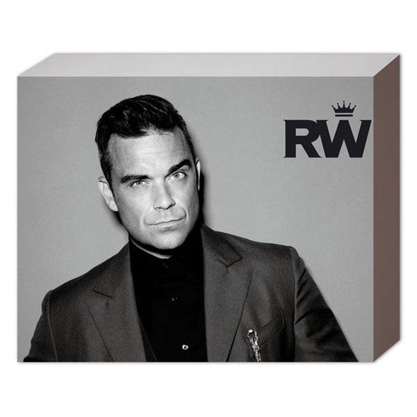 Robbie Williams Suit - 50 x 40cm Canvas - IWOOT UK