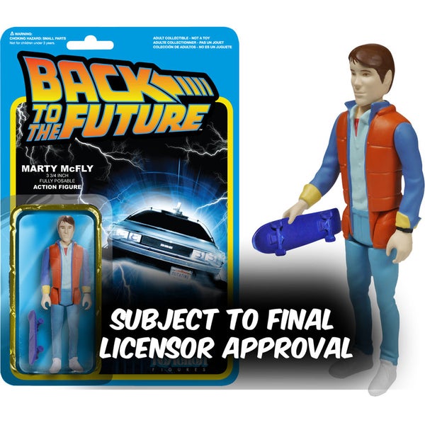 Back To The Future ReAction Figure - Marty McFly Merchandise - Zavvi UK