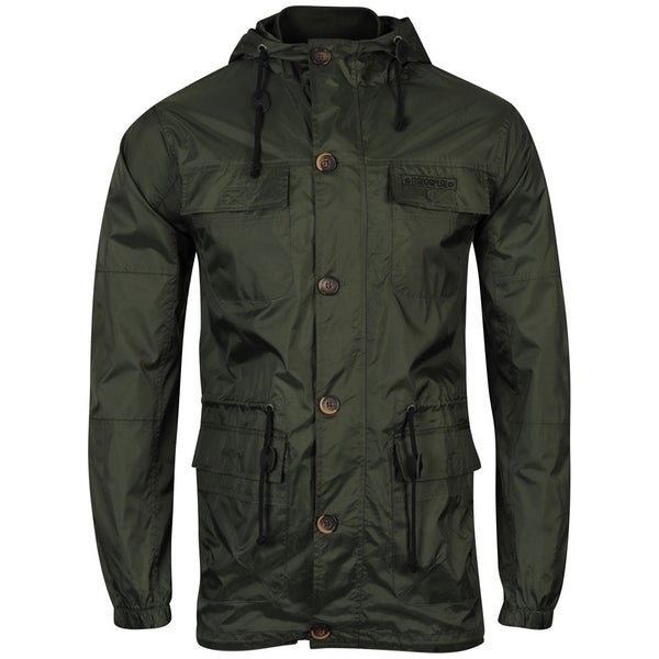 Ringspun Men's Unit Nylon Jacket - Olive Mens Clothing - Zavvi UK