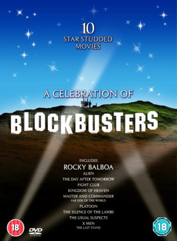 Celebration Of Blockbusters Box Set [10 Discs] DVD - Zavvi UK